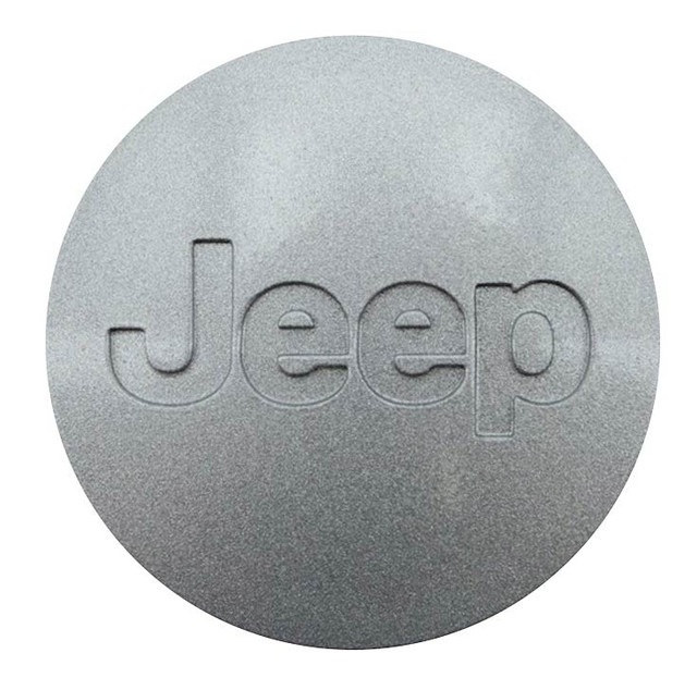 Mopar Silver Jeep Wheel Center Cap for Multiple Jeeps - JustForJeeps.com