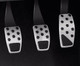 Renegade Stainless Steel Pedal Covers - JustForJeeps.com