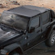 Mopar Mesh Sun Bonnet Soft Top for 2018-2023 Wrangler JL - JustForJeeps.com