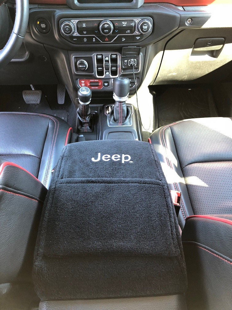 Jeep Console Cover for Wrangler JL and Gladiator JT
