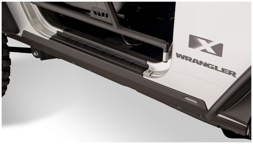 Bushwacker Trail Armor Rocker Panel & Sill Plate Pair for 2007-2018 ...