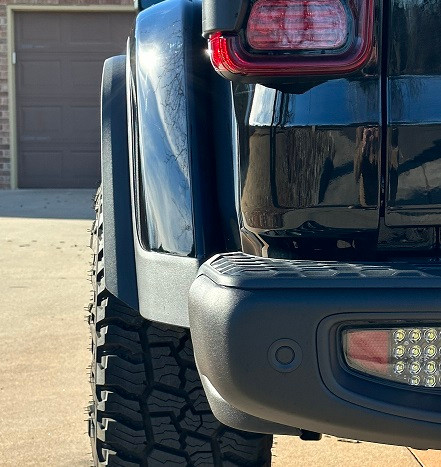 Mopar Xtreme Recon Fender Flare Extensions for the 2020-2025 Gladiator JT