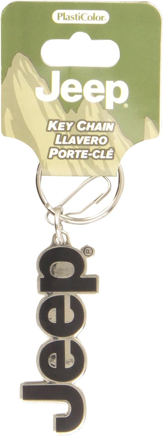 Jeep Enamel Keychain
