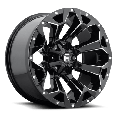 Black Assault Milled Wheel - Fuel Off-Road