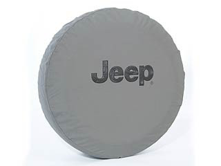 Mopar Jeep Logo Khaki Spare Tire Cover for 1997-2006 Wrangler TJ, 2007 ...