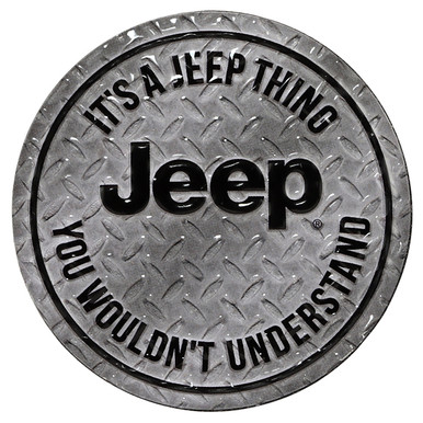 It's A Jeep Thing Round Tin Magnet - JustForJeeps.com