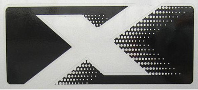 Mopar X Decal for 2007-2018 Wrangler JK - JustForJeeps.com