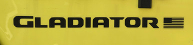 Mopar Gladiator and Flag Decal for the 2020-2025 Gladiator JT