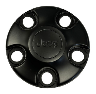 Mopar Black Steel Wheel Center Cap for 2018-2024 Wrangler JL & 2020 ...