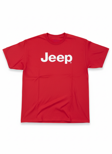 Red Jeep Logo Unisex T-Shirt