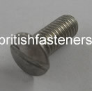 3BA x 3/4" RAISED C/SUNK S/S - British Tools & Fasteners