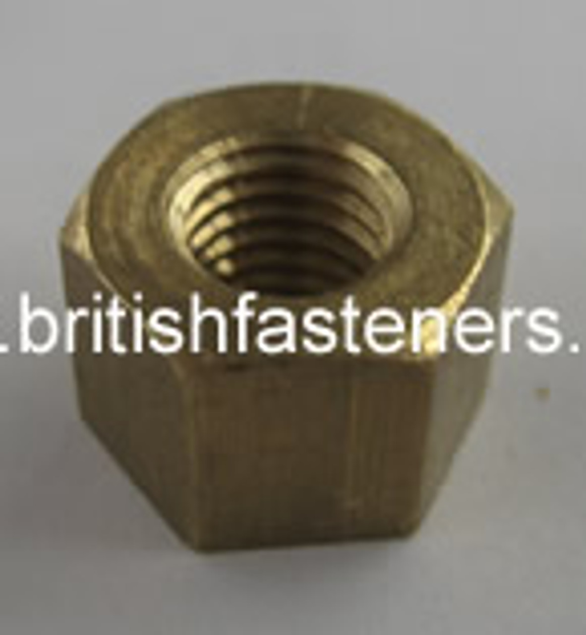 BSF BRASS MANIFOLD NUT 3/8" - British Tools & Fasteners