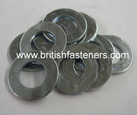 1/4" SMALL OD FLAT WASHERS (QTY 10) - British Tools & Fasteners
