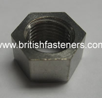 BSF 3/8" - 20 SINGLE CHAMFER NUT - British Tools & Fasteners