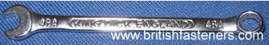 KING DICK 4BA COMBINATION WRENCH - British Tools & Fasteners