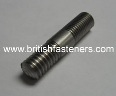 BSW/CEI 5/16" x 1-3/8" LONG STUD - 18/26 TPI - (28) - British Tools & Fasteners