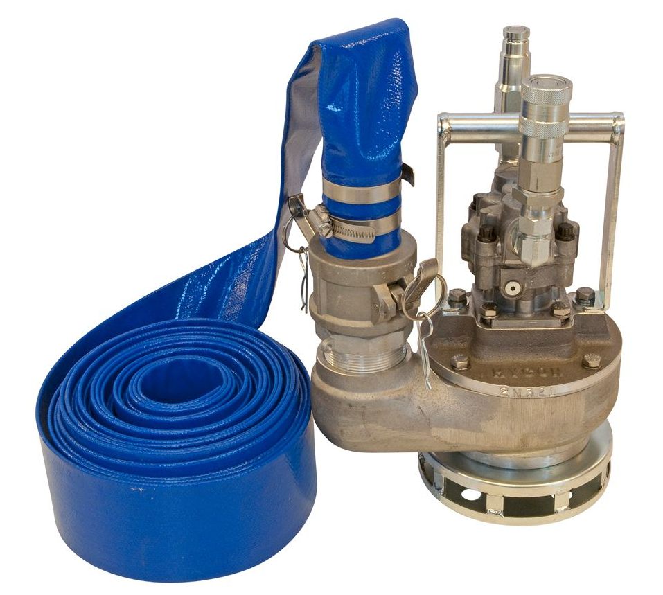 Hycon Hydraulic 4" Trash Pump - HWP4 110136LH_ Hycon