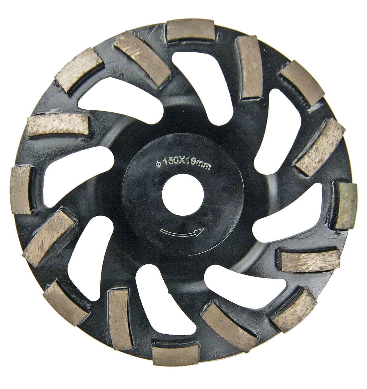 6" Turbo Low Profile Wheel For Hilti DG150 grinding tool