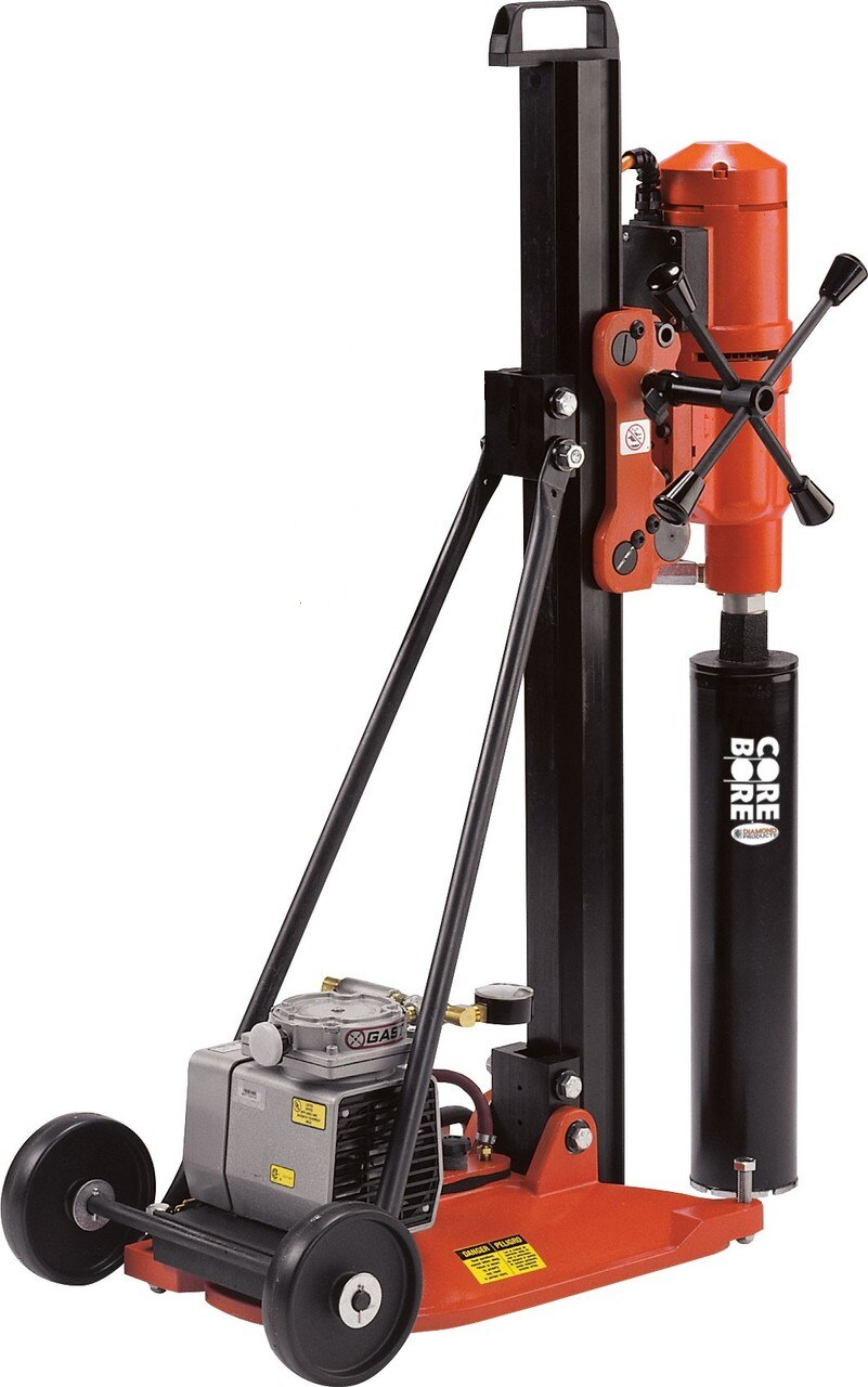 Core Bore M-5 HD Quick Release Rig With CB744 25 Amp Motor