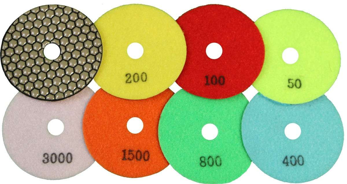 Core Prep 4 Premium Dry Polishing Pad for Surface Prep