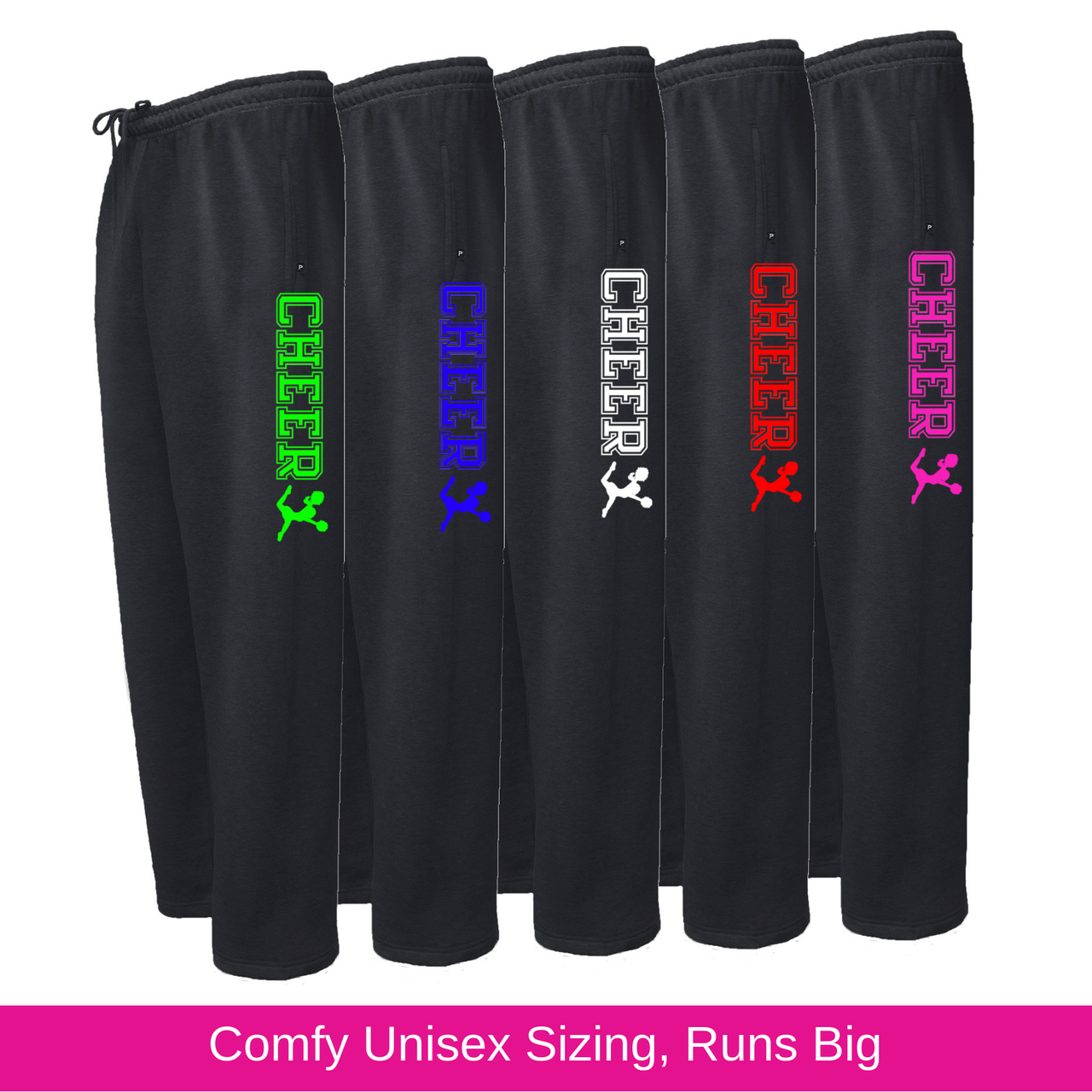 Cheerleading Black Sweatpants