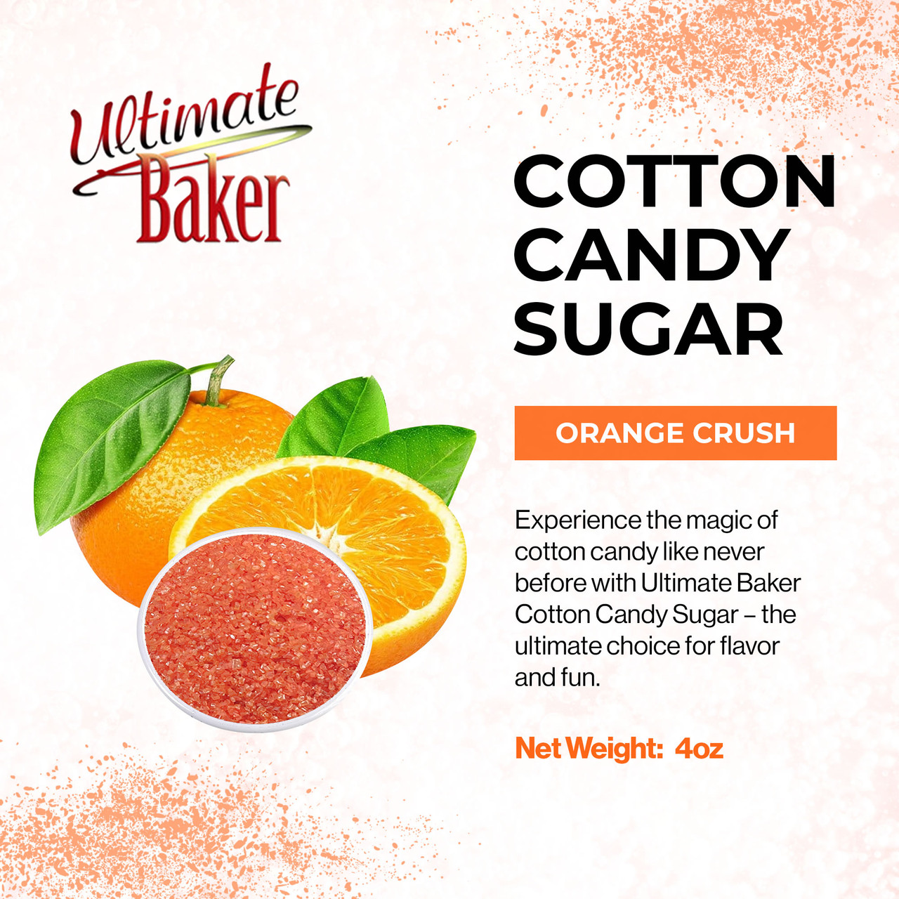 Cotton Candy Sugar, Natural Cotton Candy & Fairy Floss Sugar for Home ...