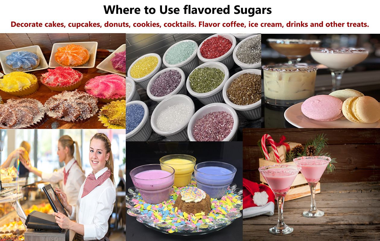 Ultimate Baker Cinnamon Flavored Sanding Sugar (1x4oz), flavored sugar ...