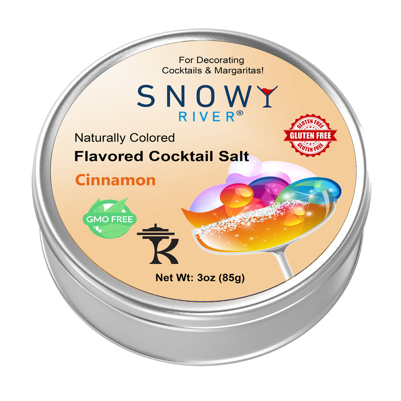 Snowy River Cinnamon Flavored Cocktail Salt ,flavored Salt, cocktail ...