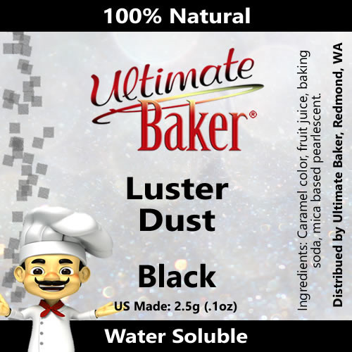 Ultimate Baker Luster Dust Black Pearl (1x2.5g)