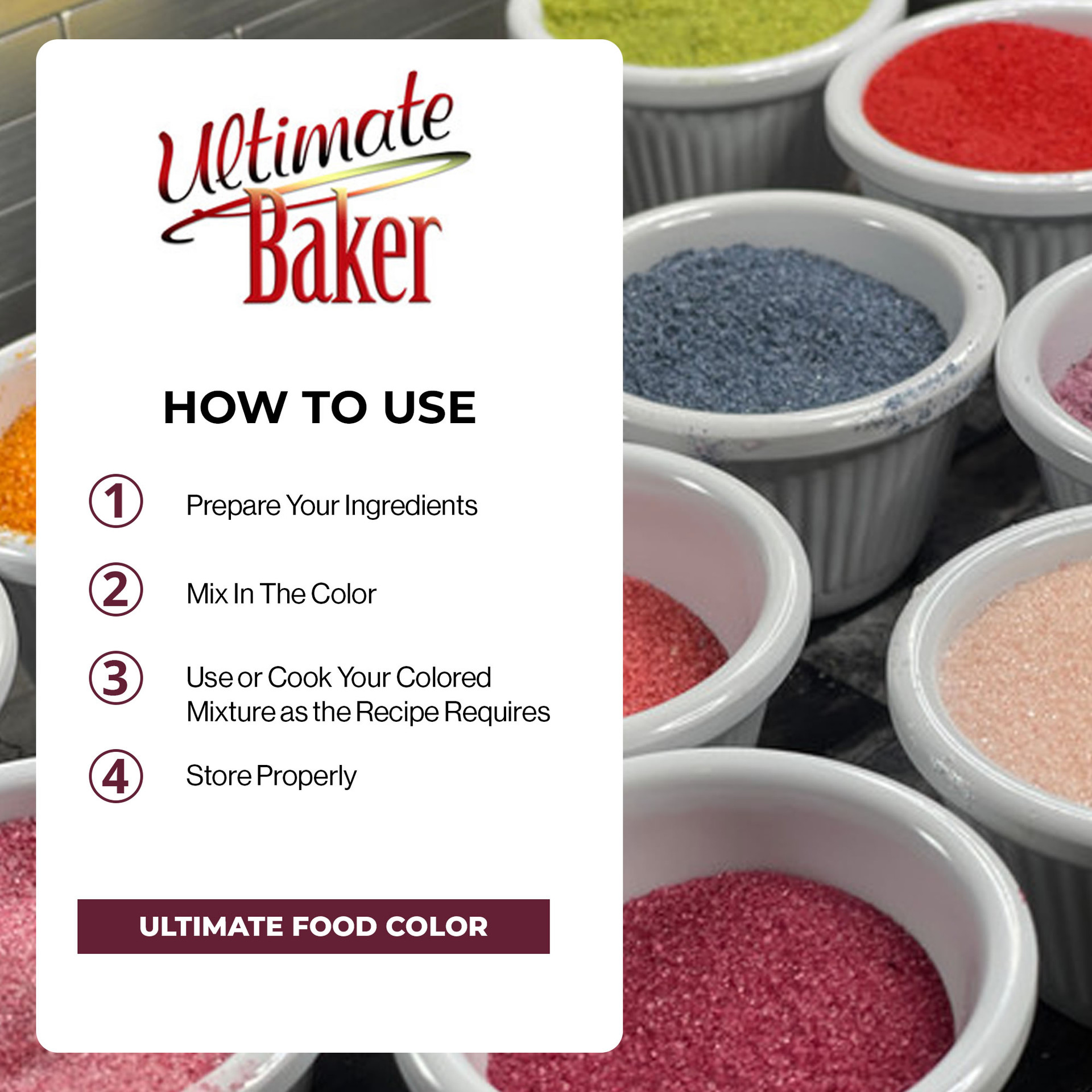 Natural Edible Fuchsia Food Color - All-Natural Color for Cakes ...