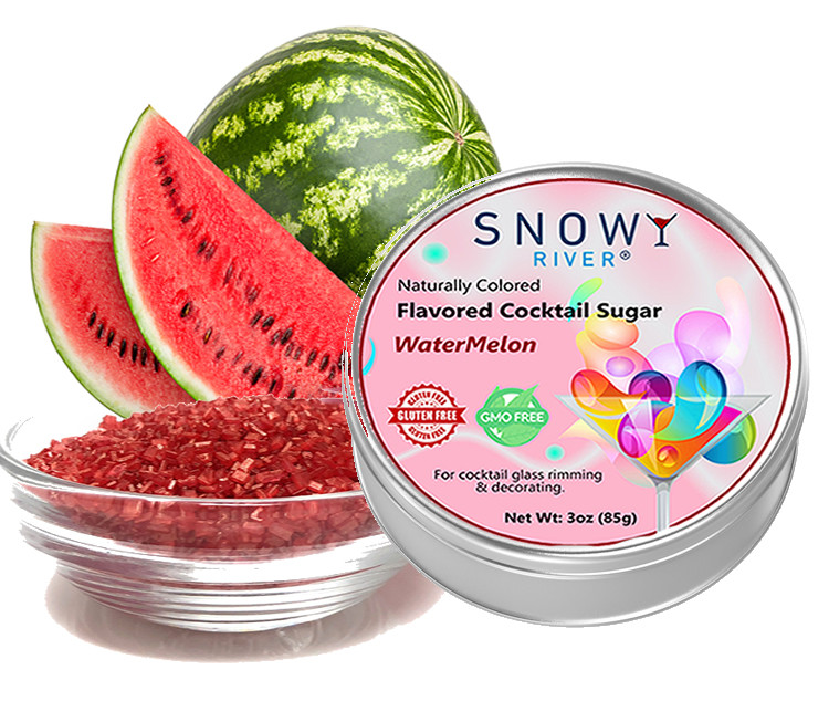Snowy River Watermelon Flavored Cocktail sugar ,flavored sugar ...