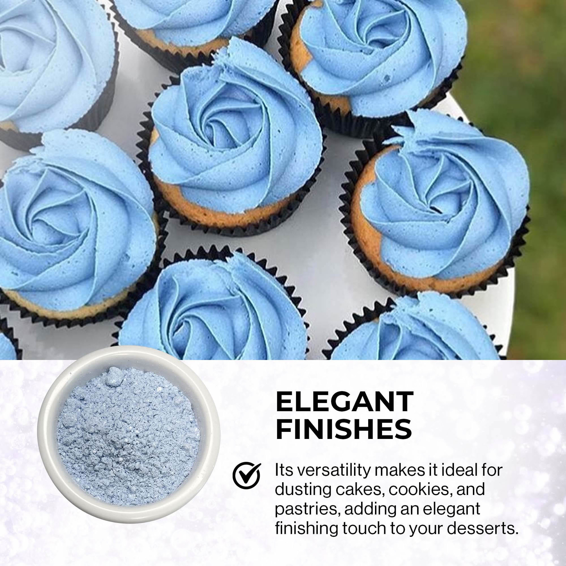 Ultimate Baker Blue Powdered Sugar for the best in Icing and Dusting ...