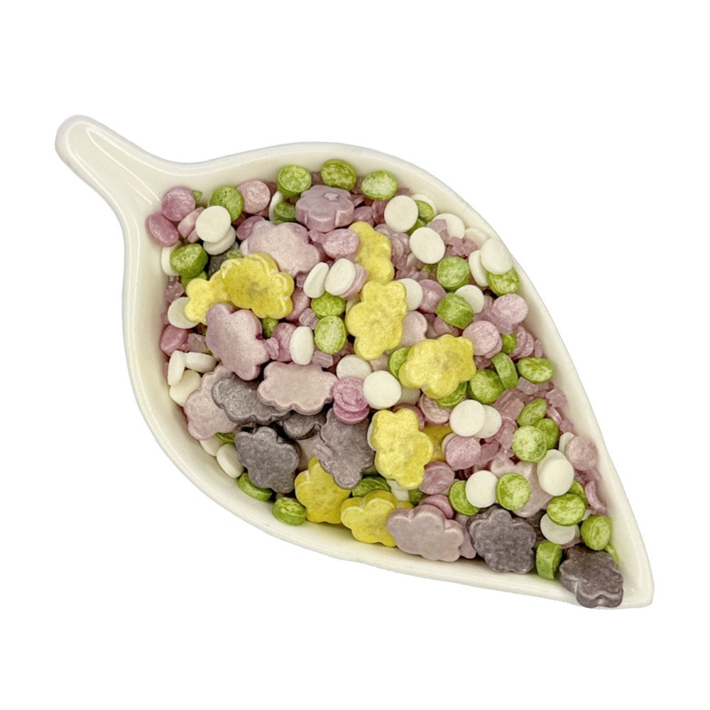 Ultimate Baker spring sprinkles, party jimmies, party pearls, kid sprinkles