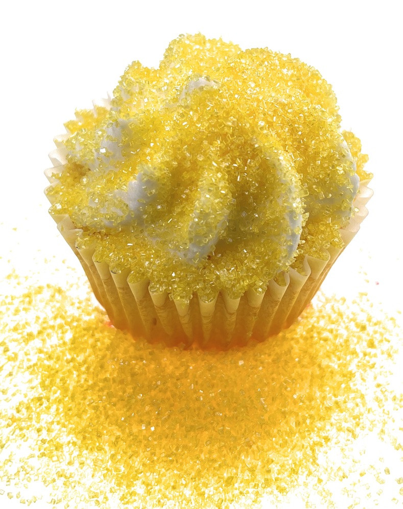 Ultimate Baker Natural Sanding Sugar (Med. Crystal) Yellow (1x1lb ...