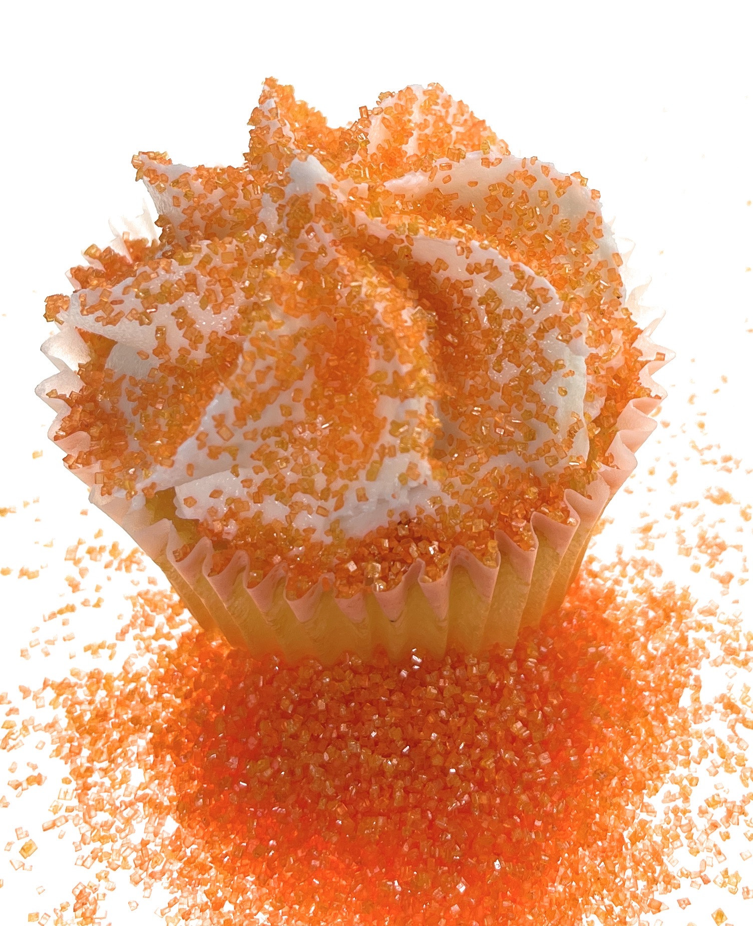 Ultimate Baker Natural Sanding Sugar (Med. Crystals) Orange (1x5lb ...