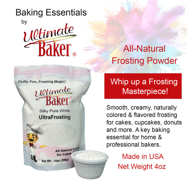 Ultimate Baker Pure White Frosting for a Stunning Finish on Cakes ...