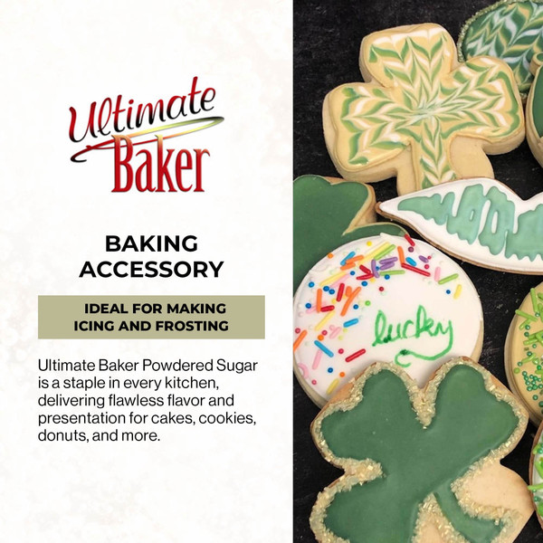 Ultimate Baker Green Powdered Sugar for the best in Icing and Dusting ...