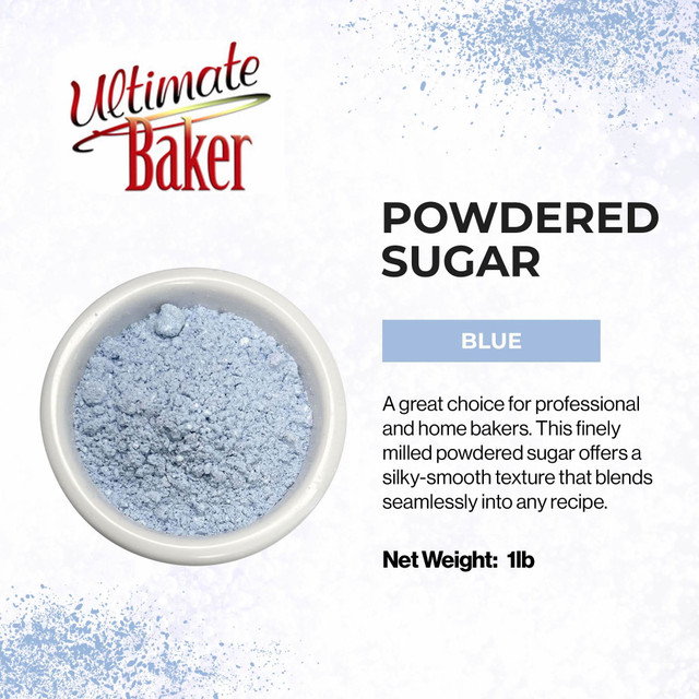 Ultimate Baker Blue Powdered Sugar for the best in Icing and Dusting ...