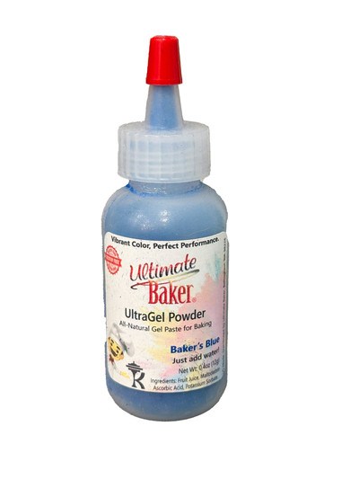Ultimate Baker UltraGel Blue All-Natural, Vibrant Blue Food Coloring ...