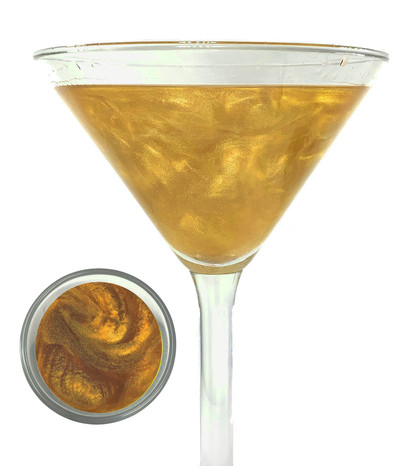 Snowy River Gold Cocktail Glitter for creating stunning golden ...