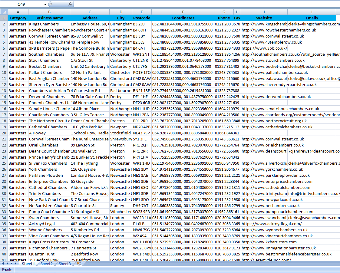 List of Lawyers, Solicitors & Barristers in UK