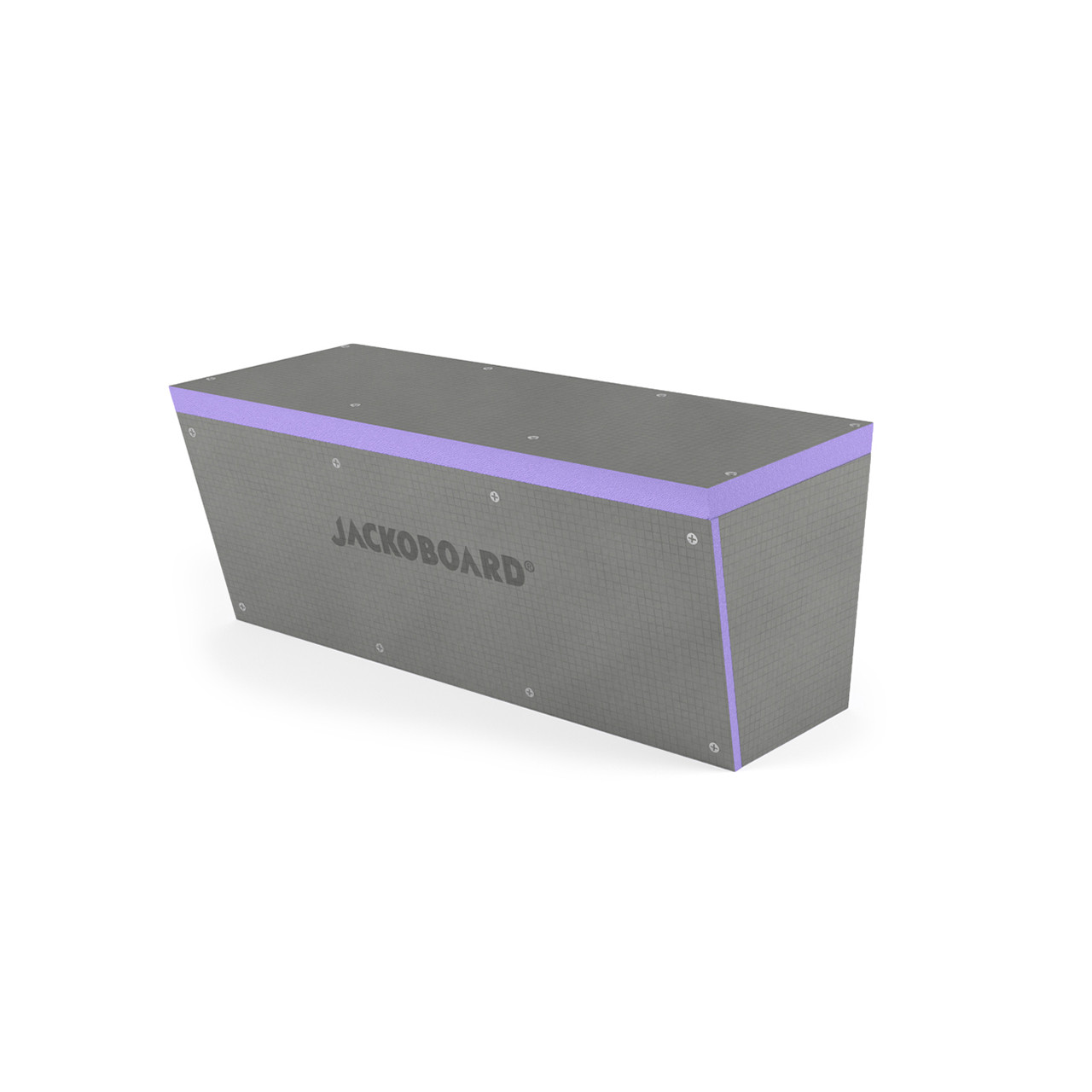 Jackoboard Steam & Wetroom Bench Seating Kit - 1200mm - CURVED with Backrest.