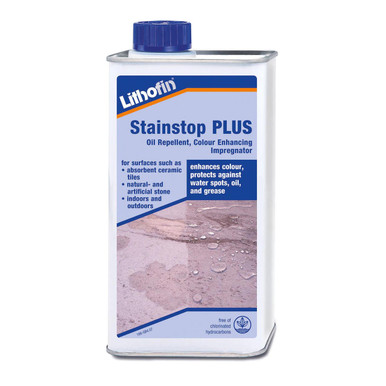Lithofin Stain Stop PLUS Sealer & Colour Intensifier - 1 Litre