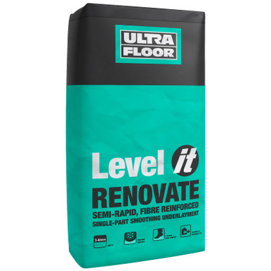 Ultra Floor Level IT Renovate Semi Rapid Smoothing Underlayment - 20Kg