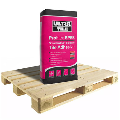 Ultra Tile SP+ES STANDARD Set Tile Adhesive S1 - Full Pallet - 54 x ...