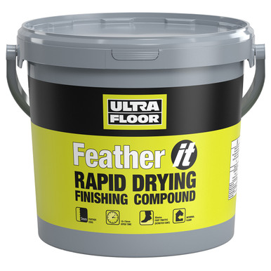 Ultra Floor Feather IT Rapid Drying Finishing Compound - 5kg