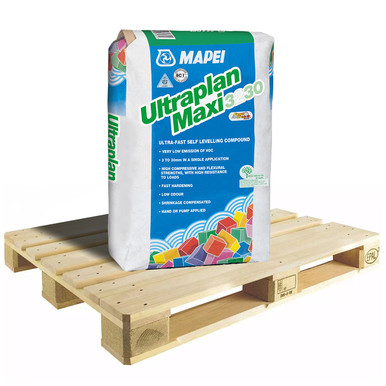 Mapei Ultraplan Maxi 3230 - Self Levelling Compound 25kg - Half Pallet ...