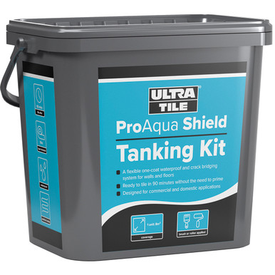 Ultra Tile ProAqua Shield Tanking Kit - 1 Coat - 9kg