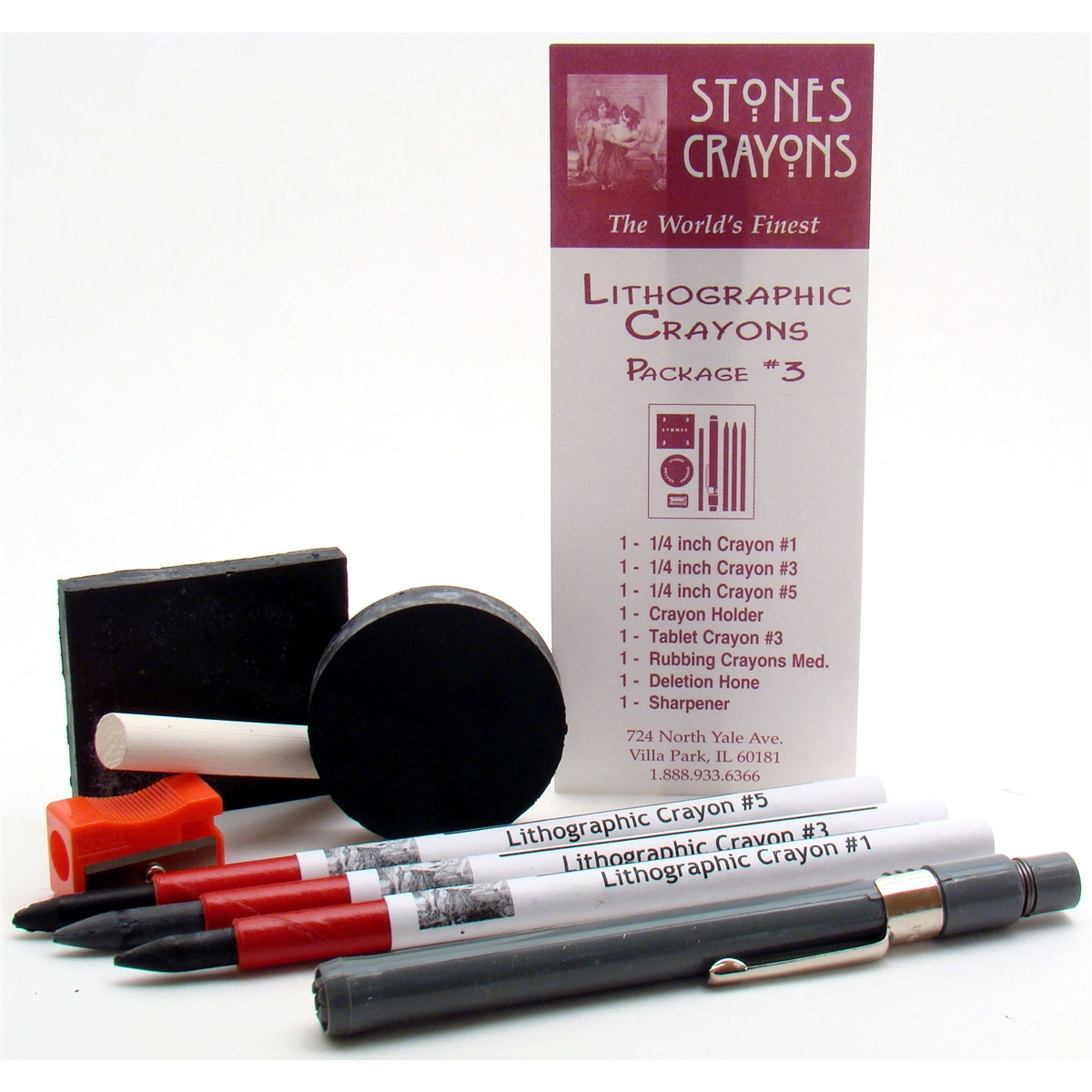 Lithographic Crayons Combination Packs - Stones
