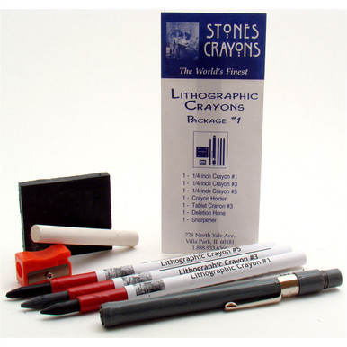 Lithographic Crayons Combination Packs - Stones